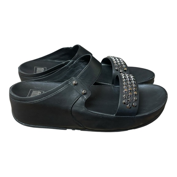 Fitflop | Shoes | Fitflop Sandals Womens Size 8 Amsterdam Studded Slide ...
